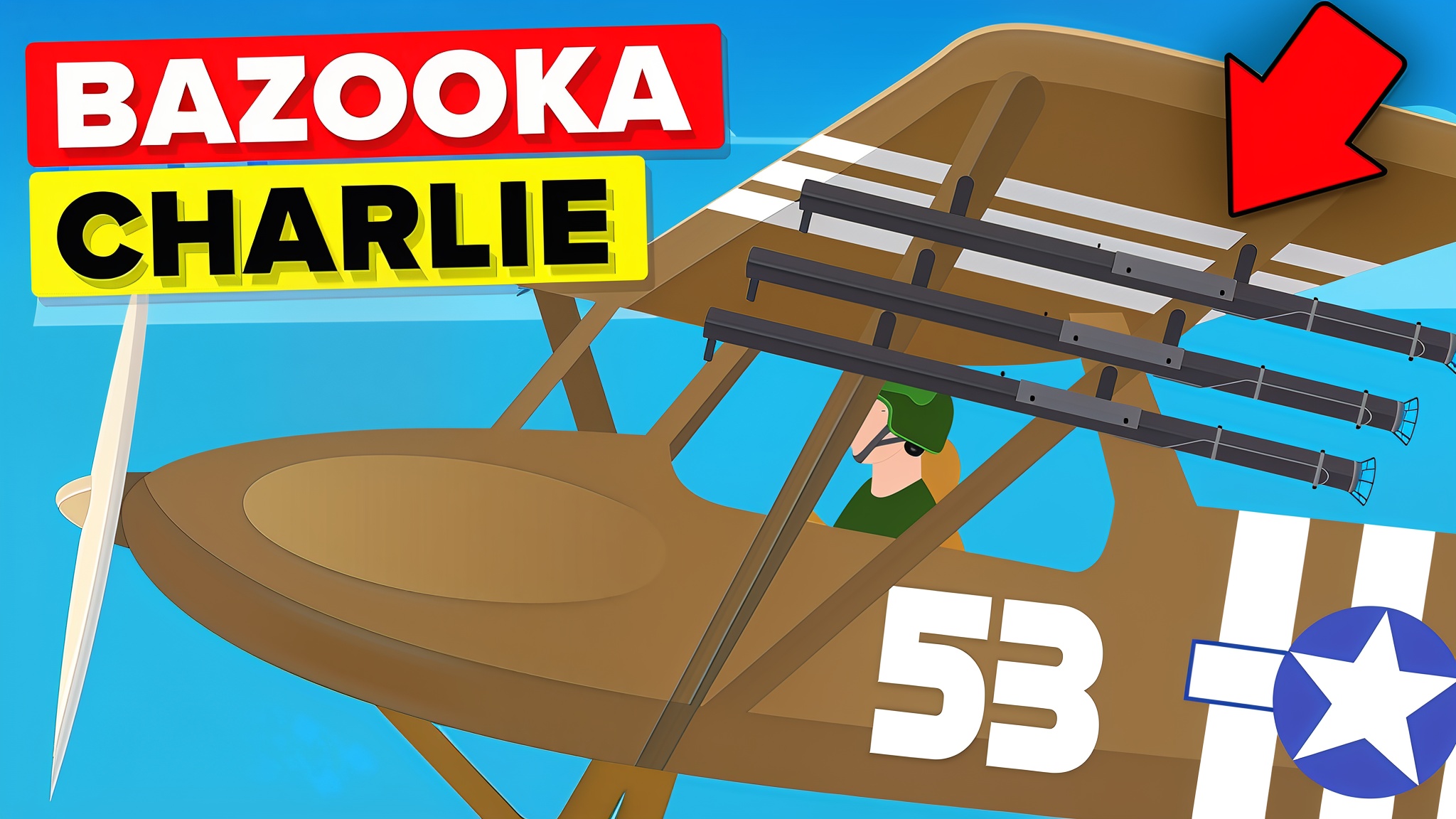 Bazooka Charlie - pilot who attached a bazooka to plane