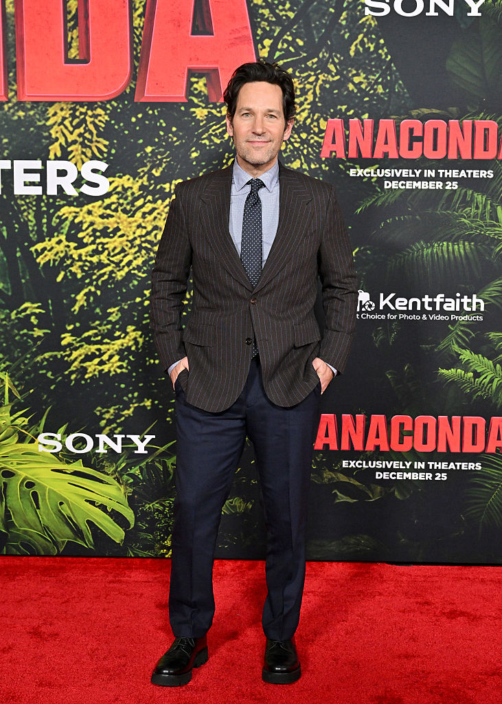 Paul Rudd and Jack Black have fun on the red carpet at the premiere of ...