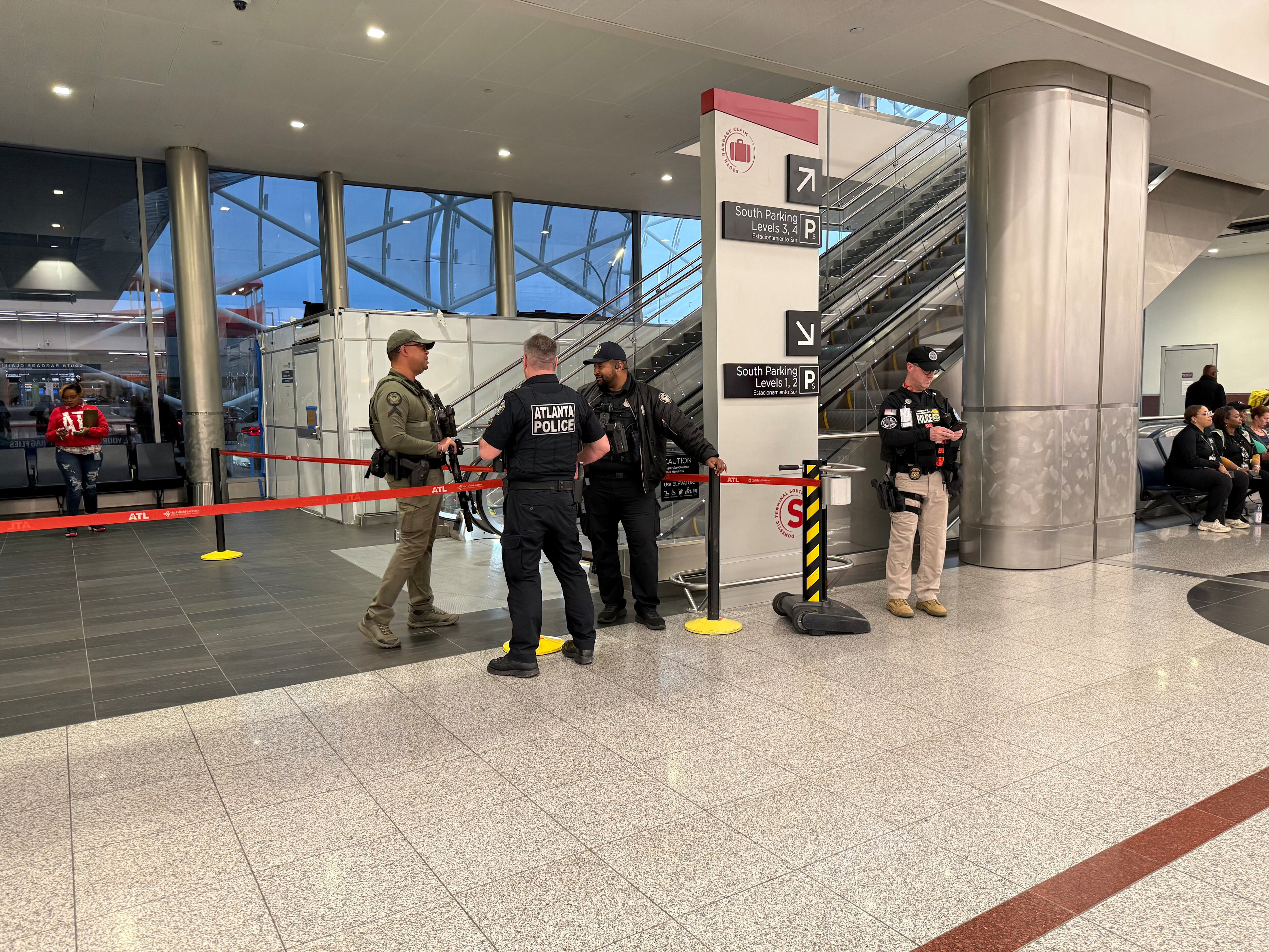 Man intentionally shoots himself inside Atlanta airport, police say