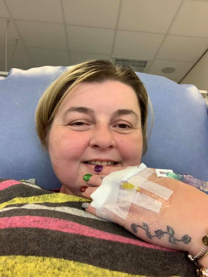 Mum celebrates Christmas after fighting mouth cancer for eight years