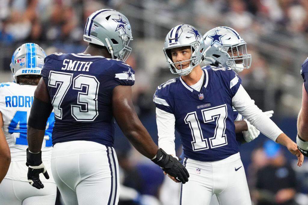 Cowboys name new starting left tackle for remainder of the season