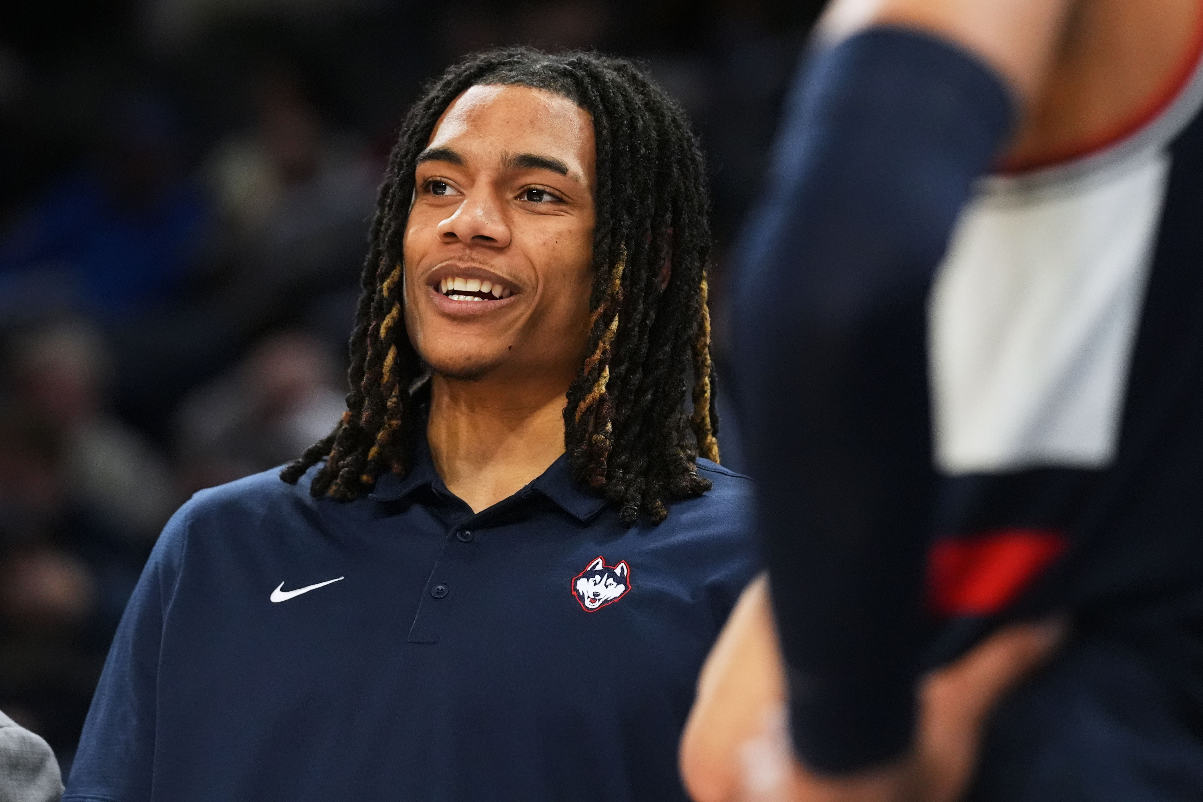 UConn guard Solo Ball misses victory at DePaul with minor wrist injury