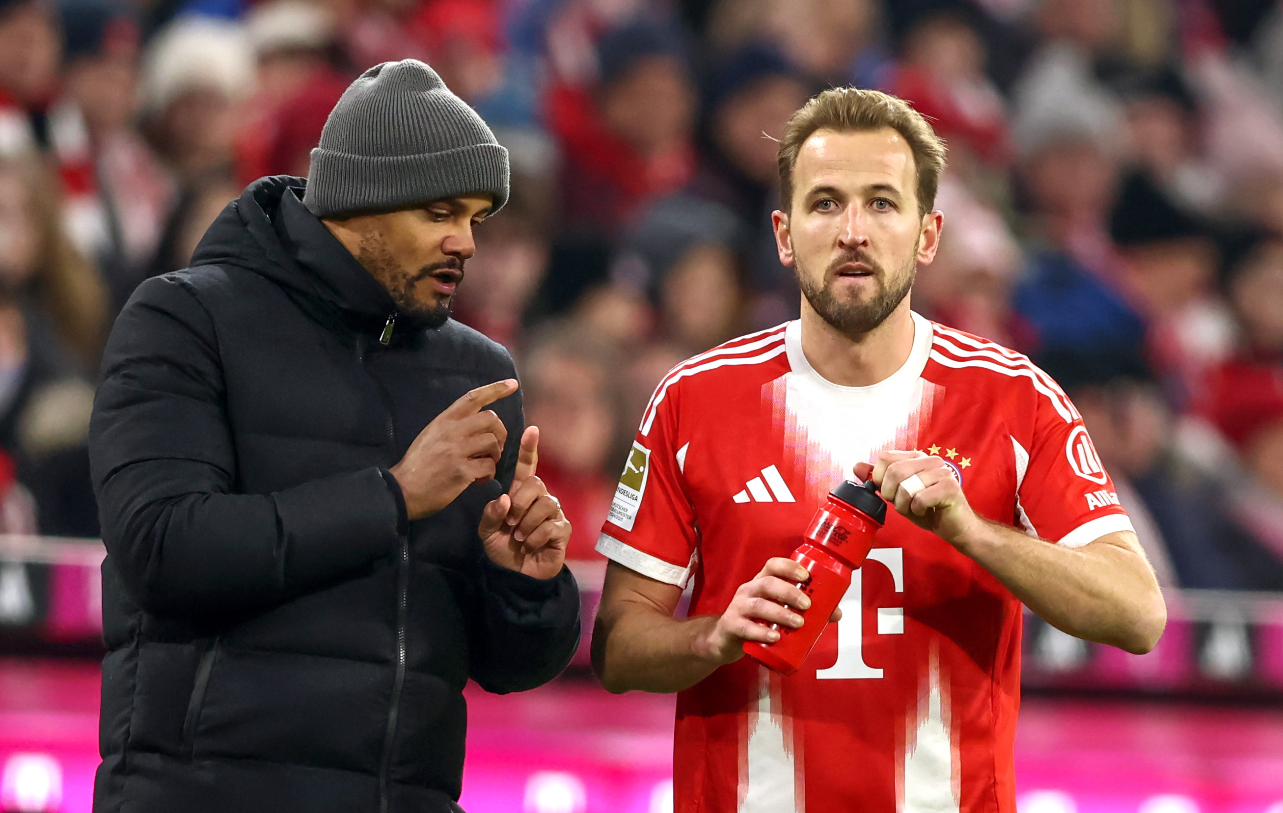 Bayern Munich’s Harry Kane loves working with Vincent Kompany