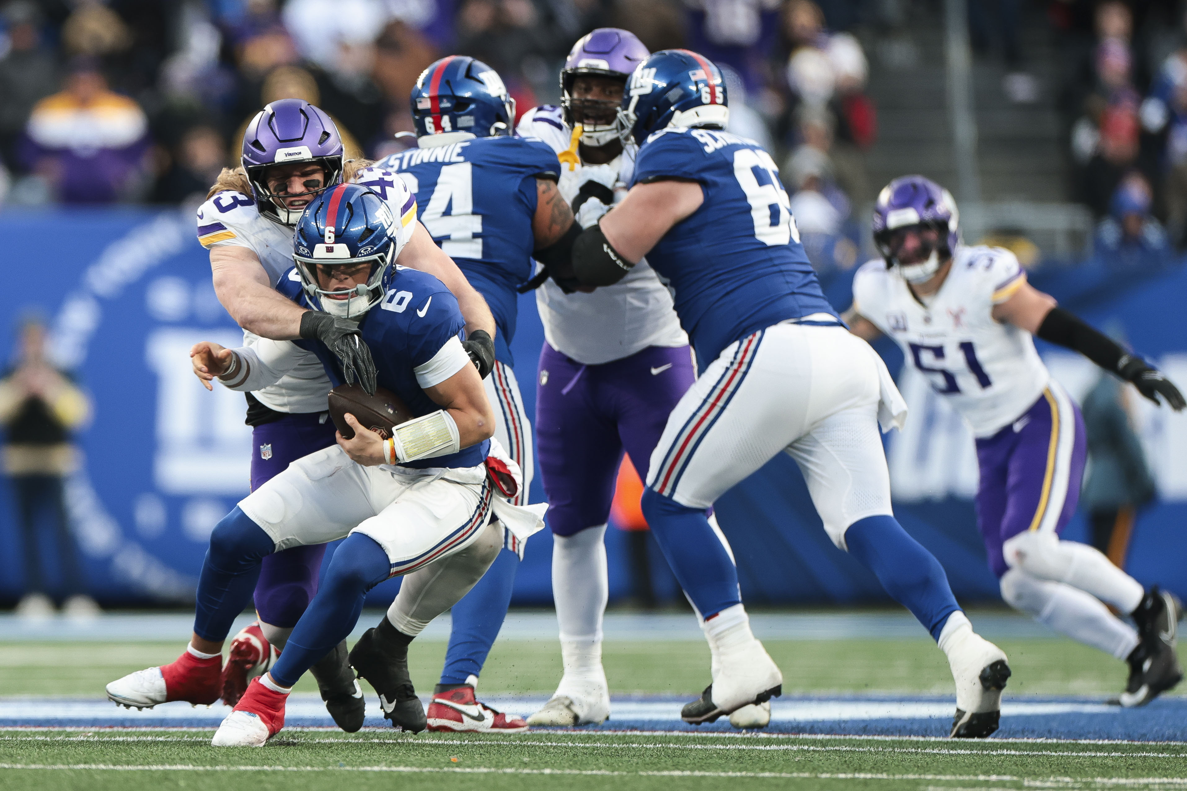 NY Giants vs. Vikings postgame analysis, player statistics, position grades