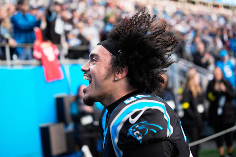 Panthers rookie Lathan Ransom goes from goat to hero in one week after ...