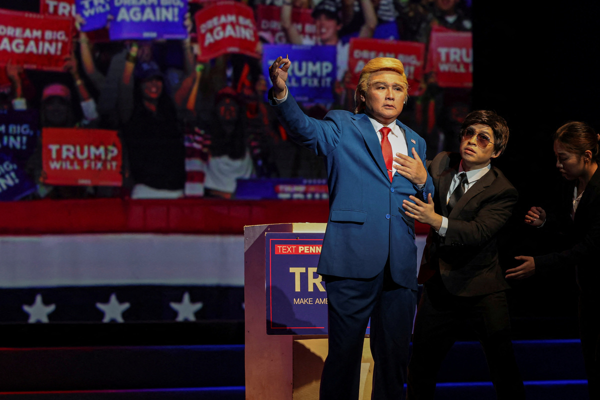 Bizarre Trump opera returns to Hong Kong – complete with Zelensky and ...