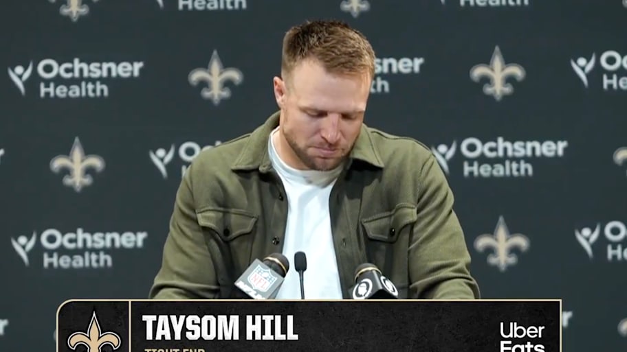 Taysom Hill Overcome With Emotion Reflecting on Saints Career After ...