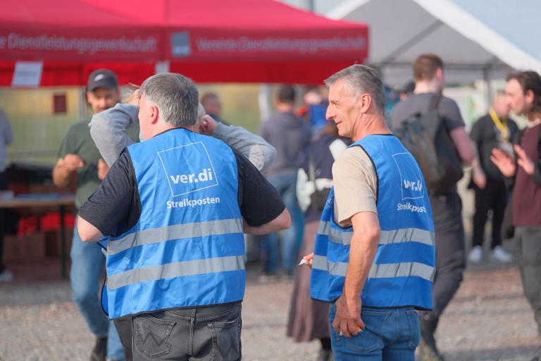 DHL-Hub am Flughafen Leipzig/Halle: Der Verdi-Streik hat begonnen