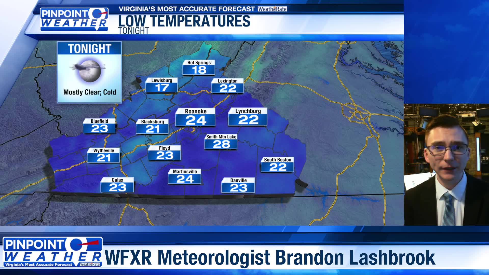 Pinpoint weather: Sunday evening forecast