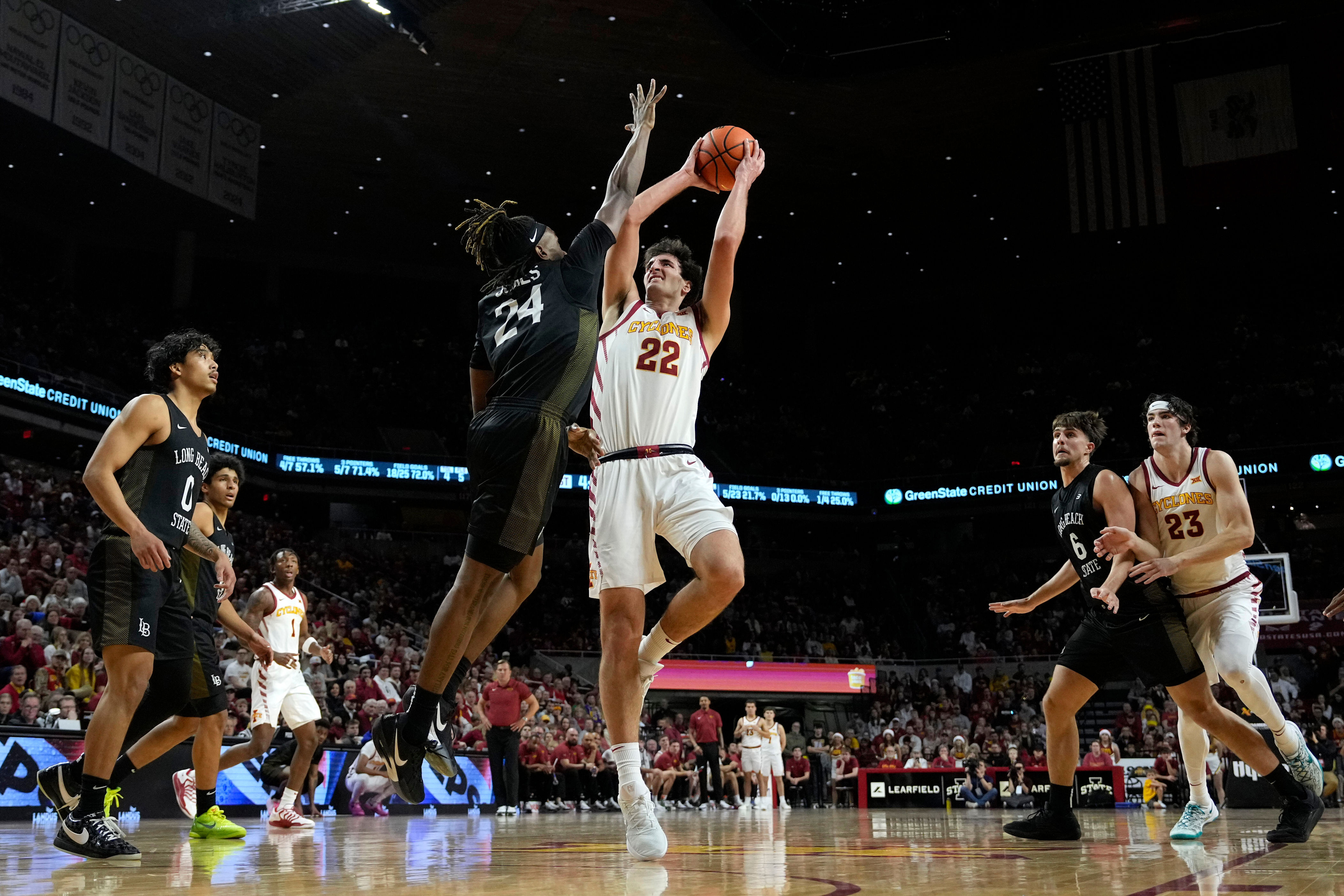Momcilovic hits 7 3s, scores 27 points in No. 4 Iowa State's 91-60 win ...