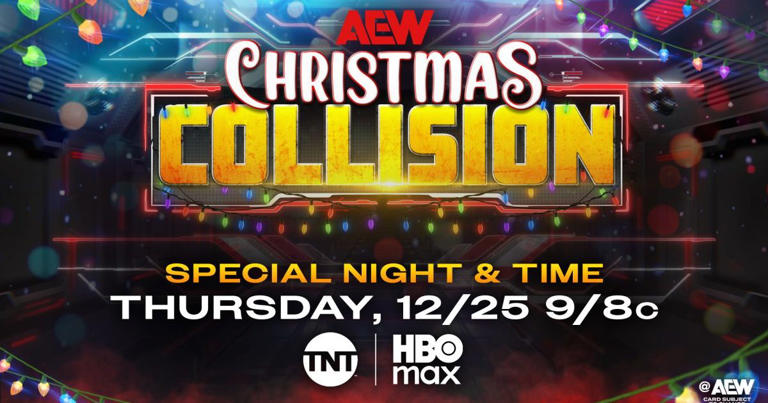 AEW Collision spoilers for 12/25 from New York, NY