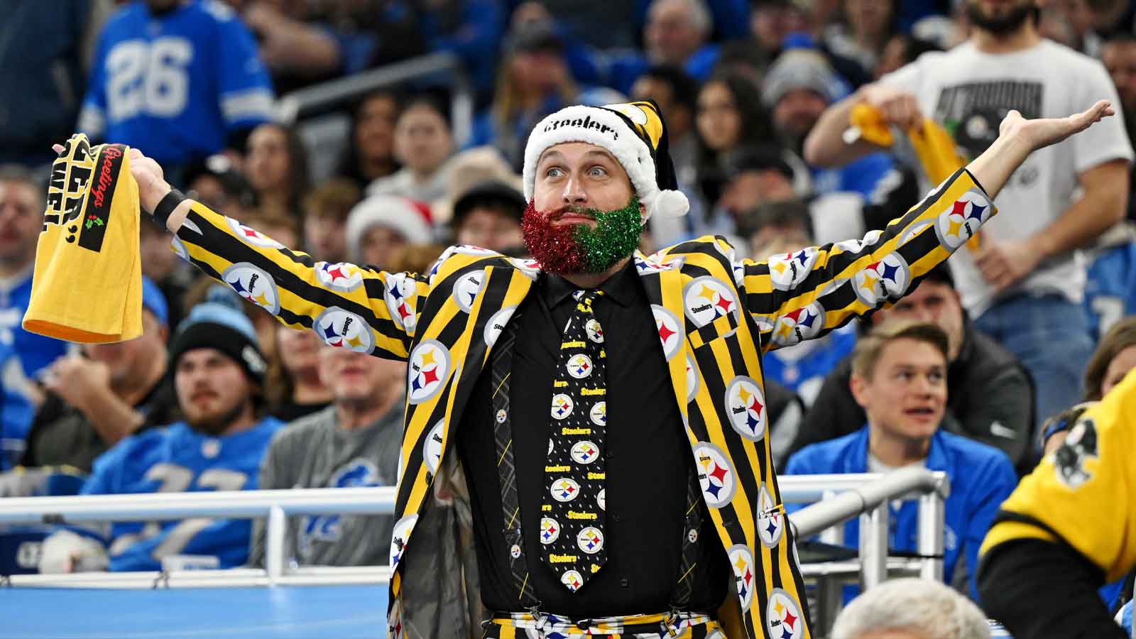 Steelers fans in disbelief over wild end to week 16 Lions clash