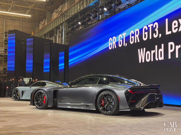 TOYOTA GAZOO Racing、新型車「GR GT」、「GR GT3」を世界初公開!