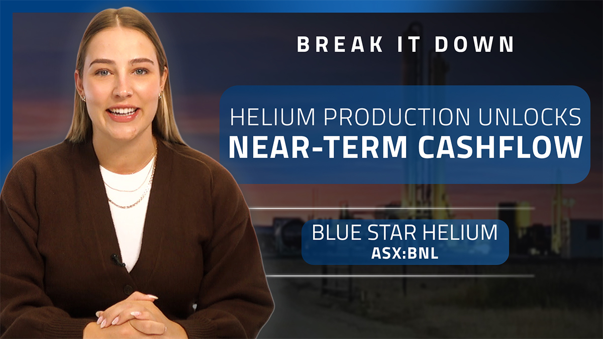 Break it down: Blue Star begins breakthrough helium production