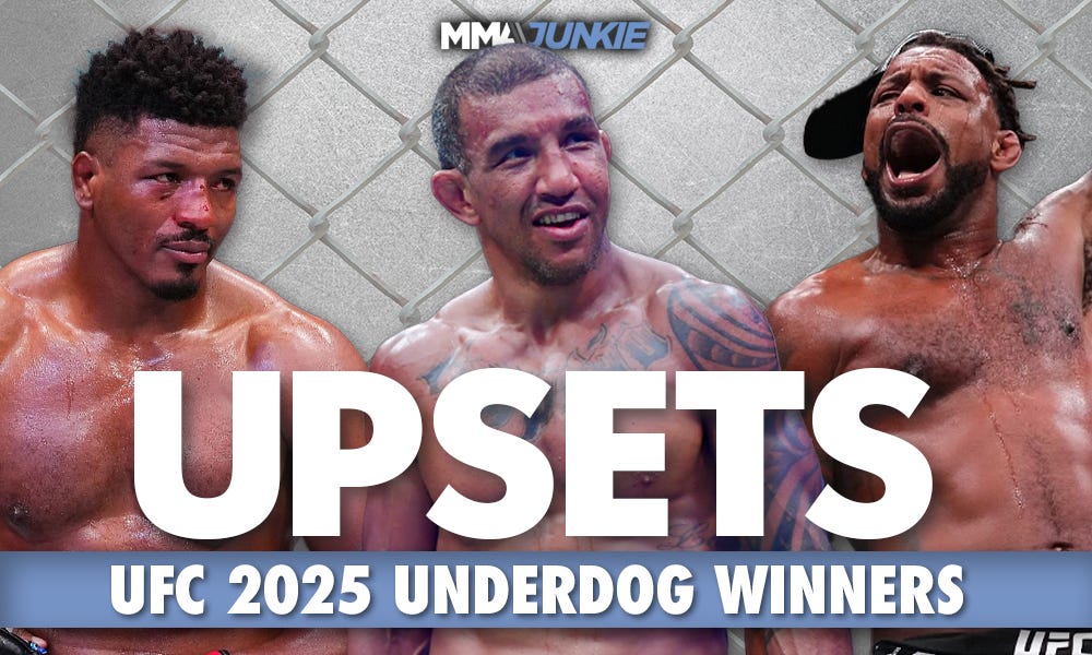 UFC upset winners: 2025 complete list