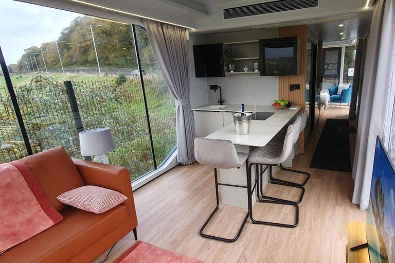 Futuristic 'space' capsules set to change face of North Wales holidays