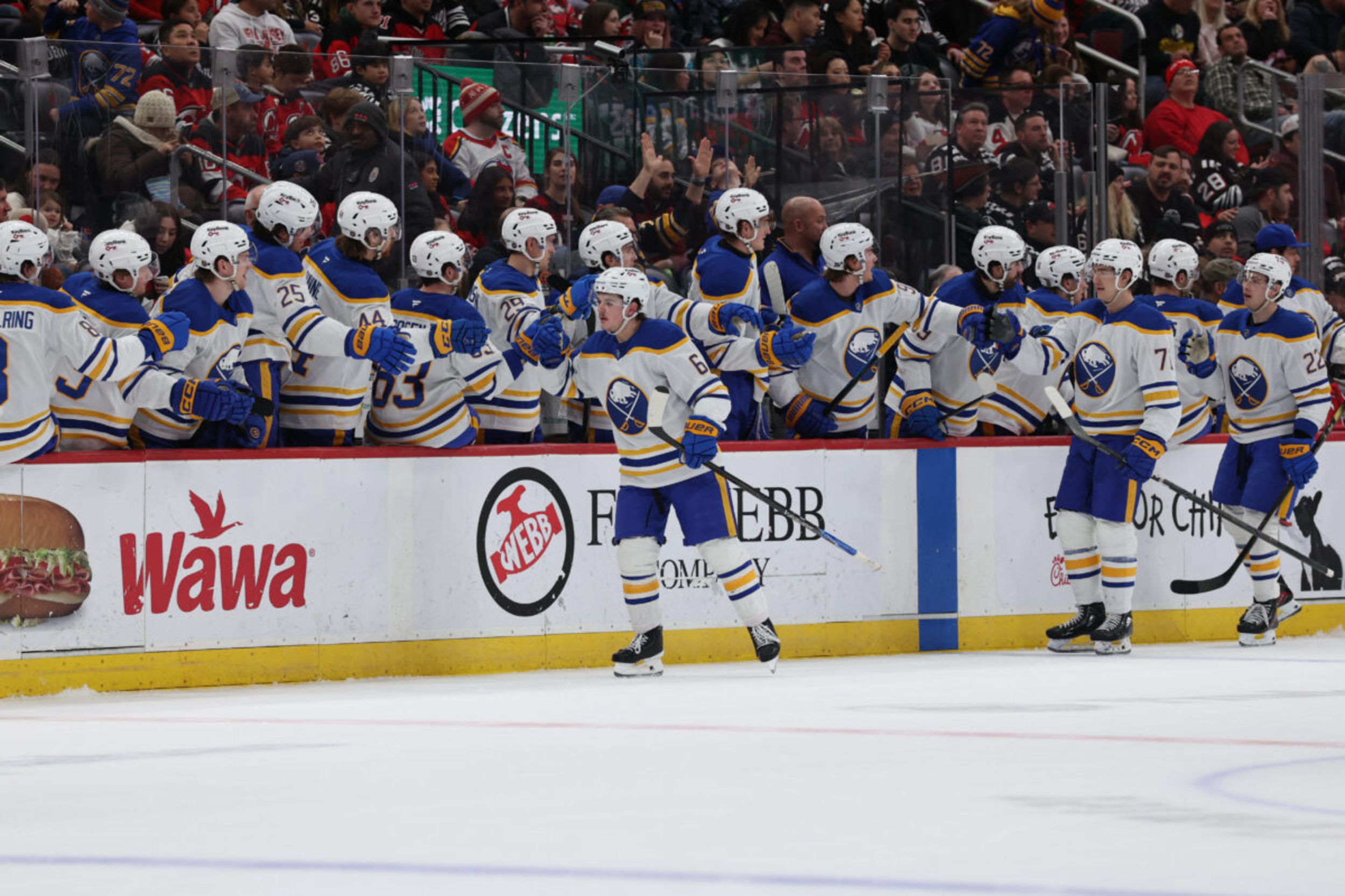 Sabres rally past Devils for sixth-straight win