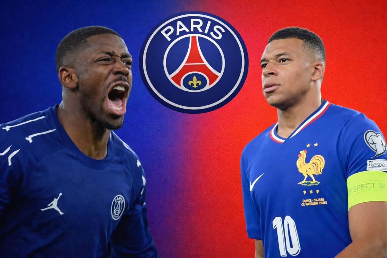 PSG: Dembélé overtakes Mbappé!