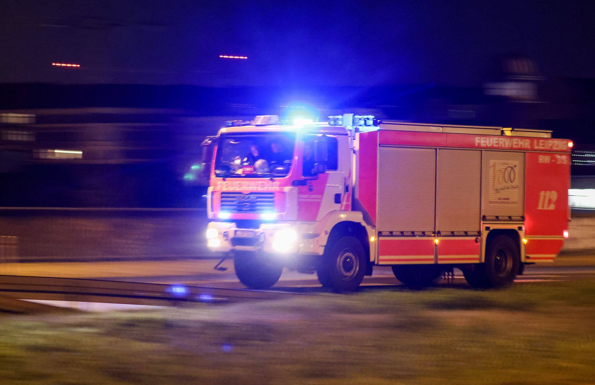Brand mit viel Rauch in Krefeld