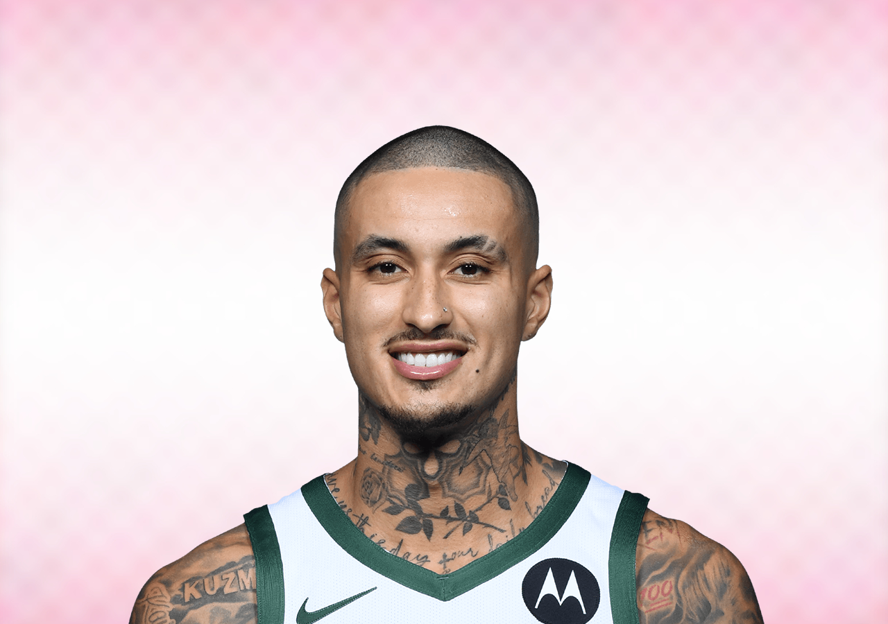 It was a left quad cramp for Kyle Kuzma