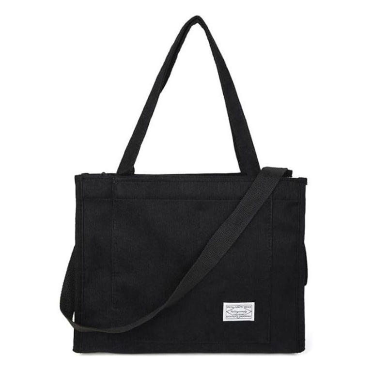 The Valleycomfy corduroy tote bag is just $11 on Amazon in 20 stylish ...