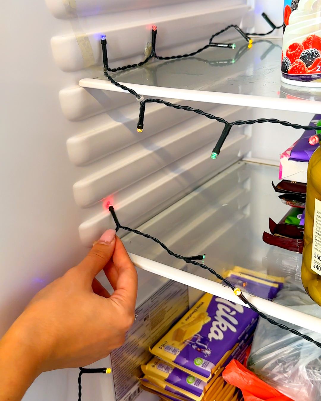 Give your fridge the ultimate Christmas decor
