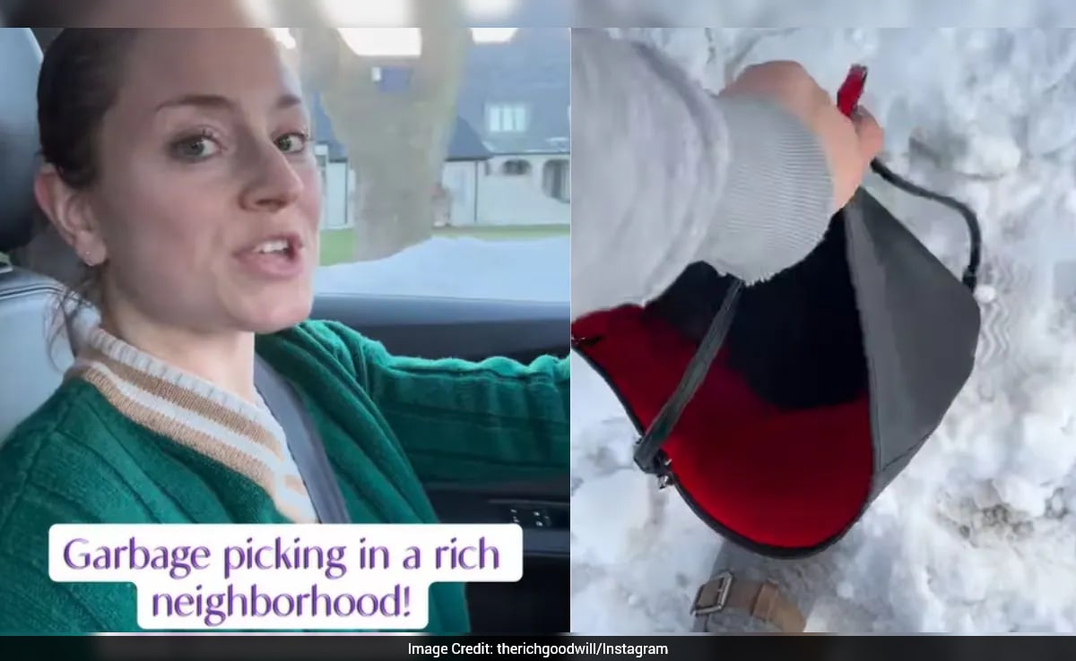 Woman finds Rs 1.4 lakh Louis Vuitton bag while picking garbage in ...