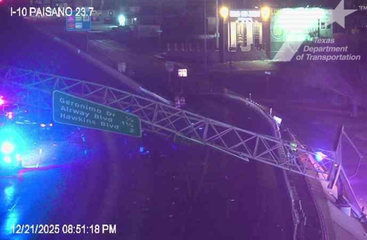 El Paso man arrested for intoxicated assault in I-10 wreck