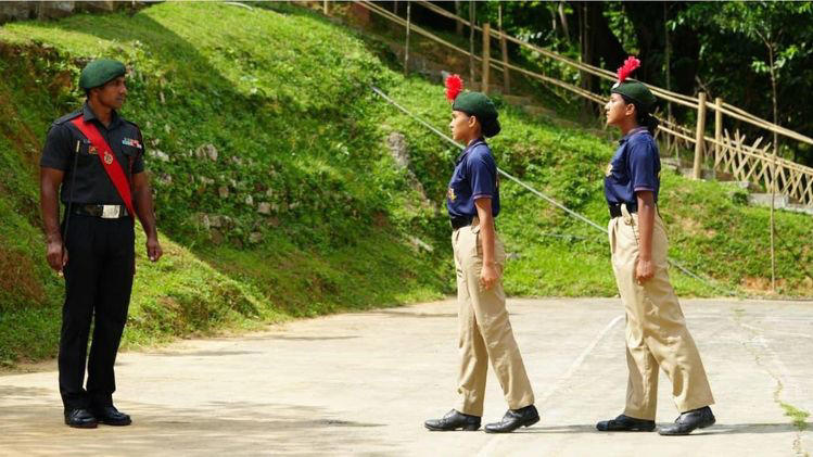 Assam Rifles mentors NCC cadets from Dima Hasao for Republic Day camp ...