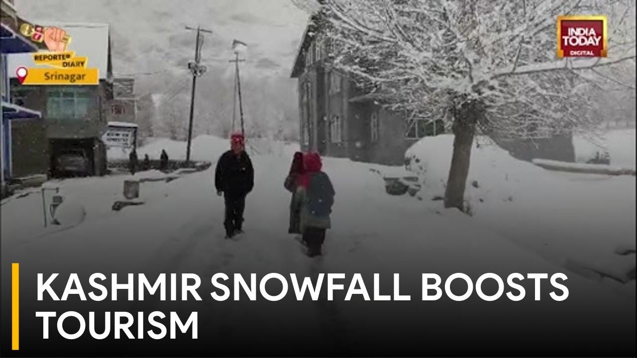 Kashmir snowfall clears smog and boosts tourism hopes ahead of New Year