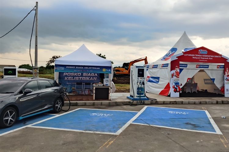 Rest area fungsional Tol Jogja-Solo dibuka, bisa isi BBM sampai top up ...