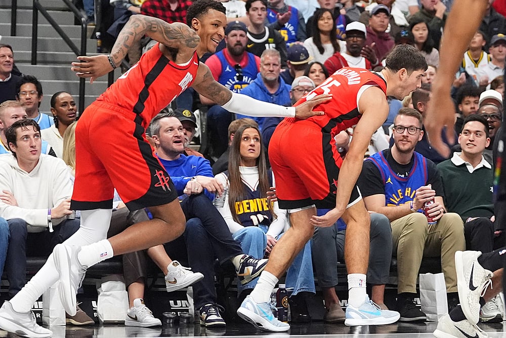 NBA: Kevin Durant stars as Houston Rockets ease past Denver Nuggets 115-101