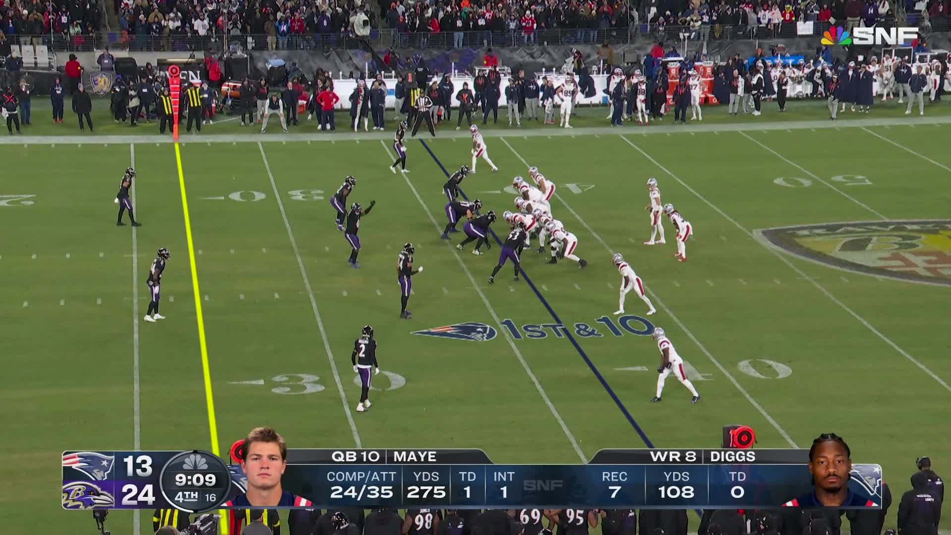 Can't-miss play: 37-yard TD in crunch time! Maye's launch to Williams ...