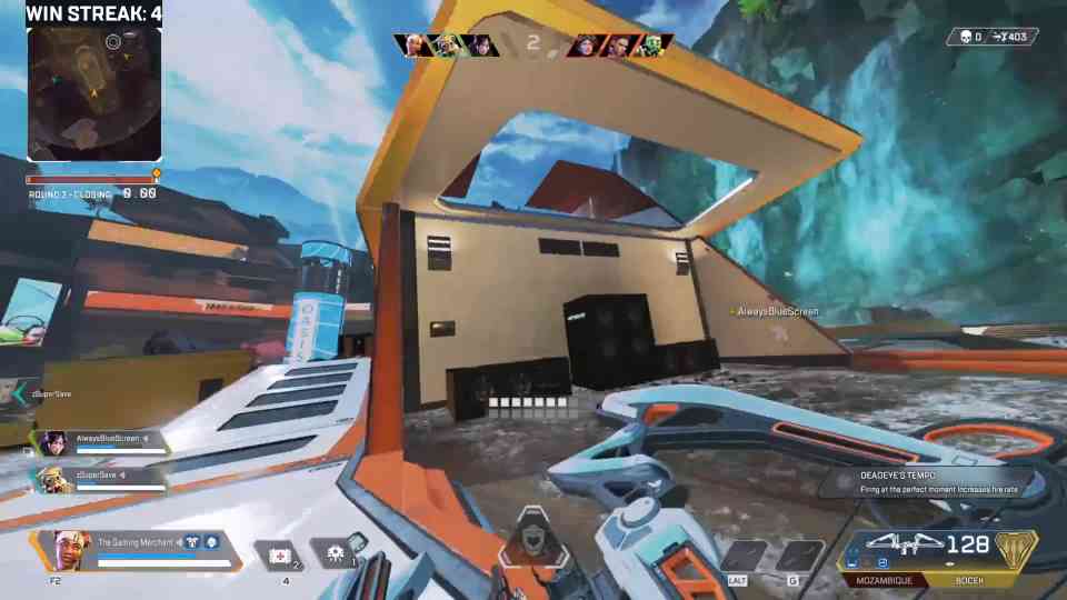 Apex Legends arena gameplay featuring a game breaking ability
