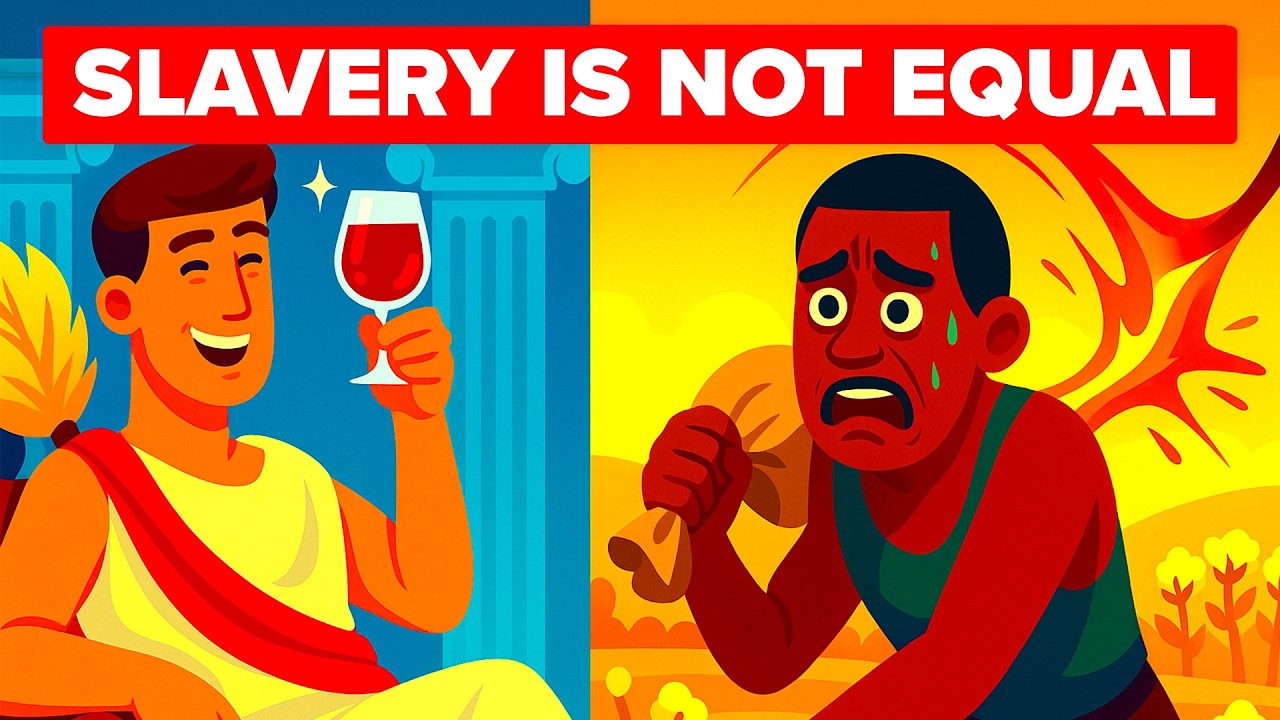 Roman slavery vs American slavery (how were they different)
