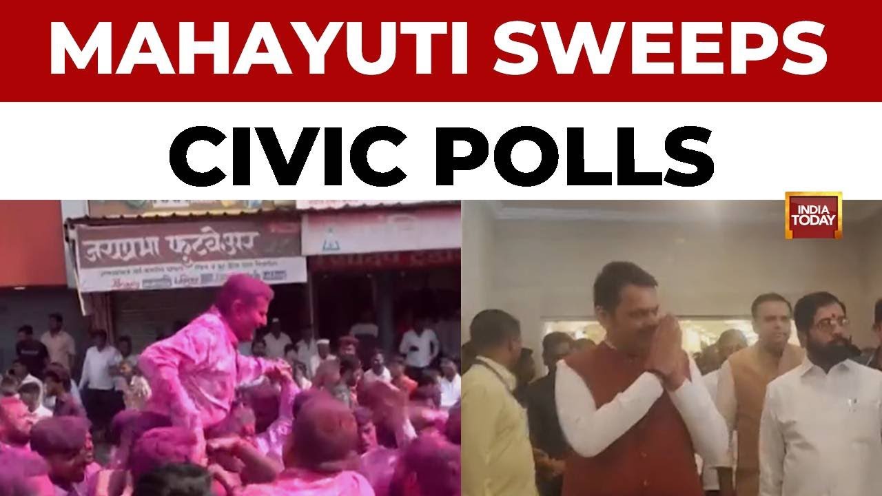 Mahayuti sweeps Maharashtra local polls winning 207 bodies; MVA ...