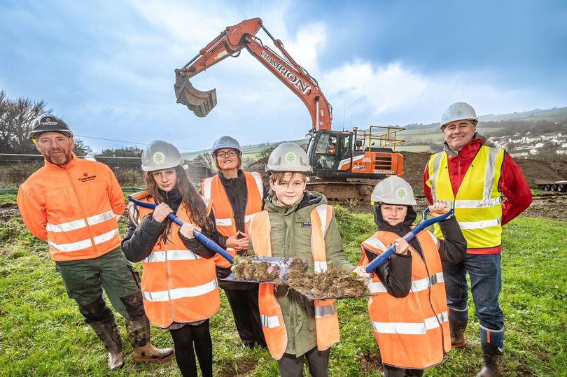'Ground-breaking' moment at new Devon development