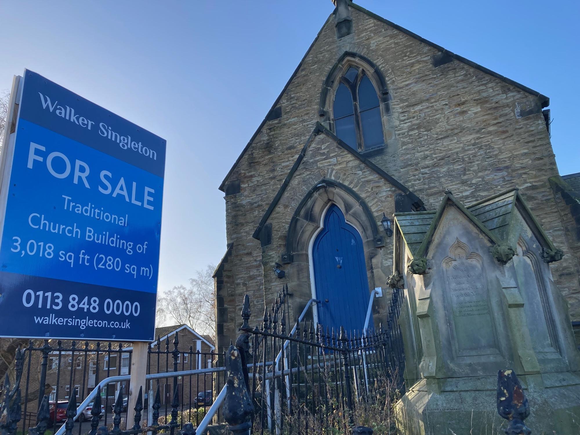 Yorkshire church building dating back to 1860s up for sale
