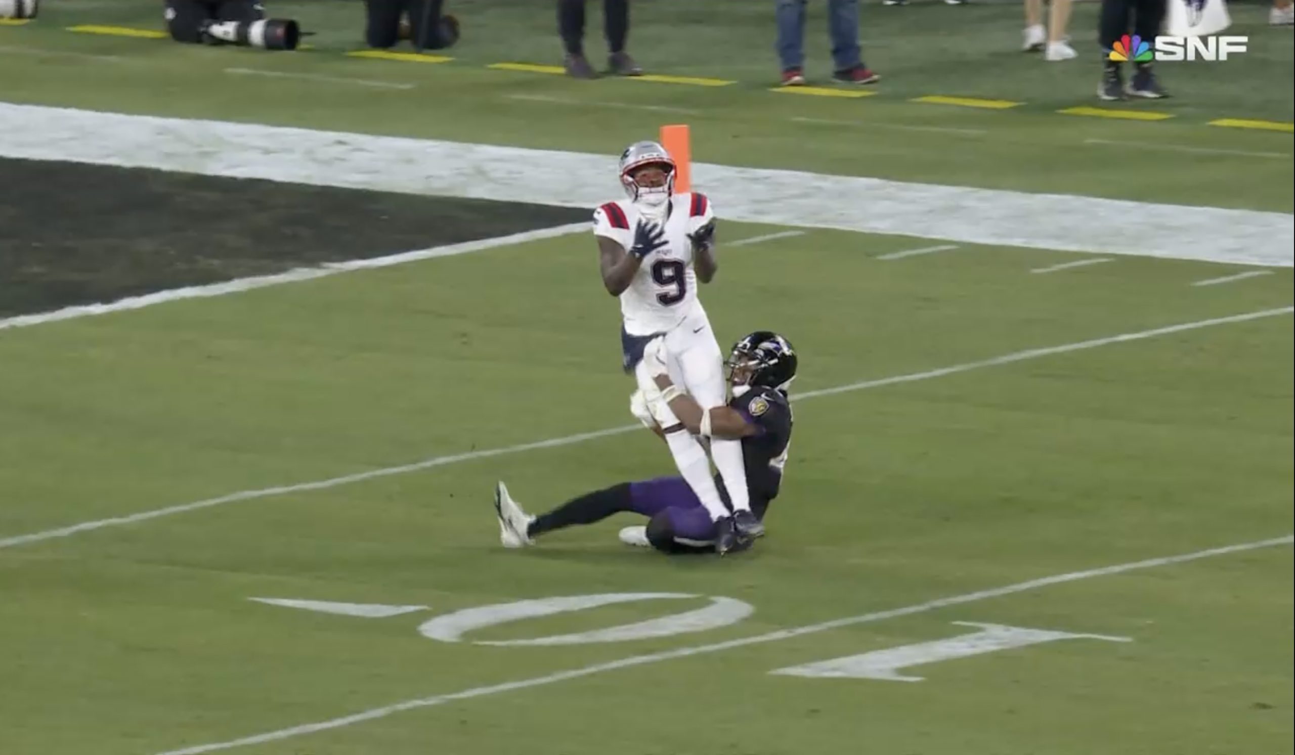 SNF announcers shocked by brutal no-call