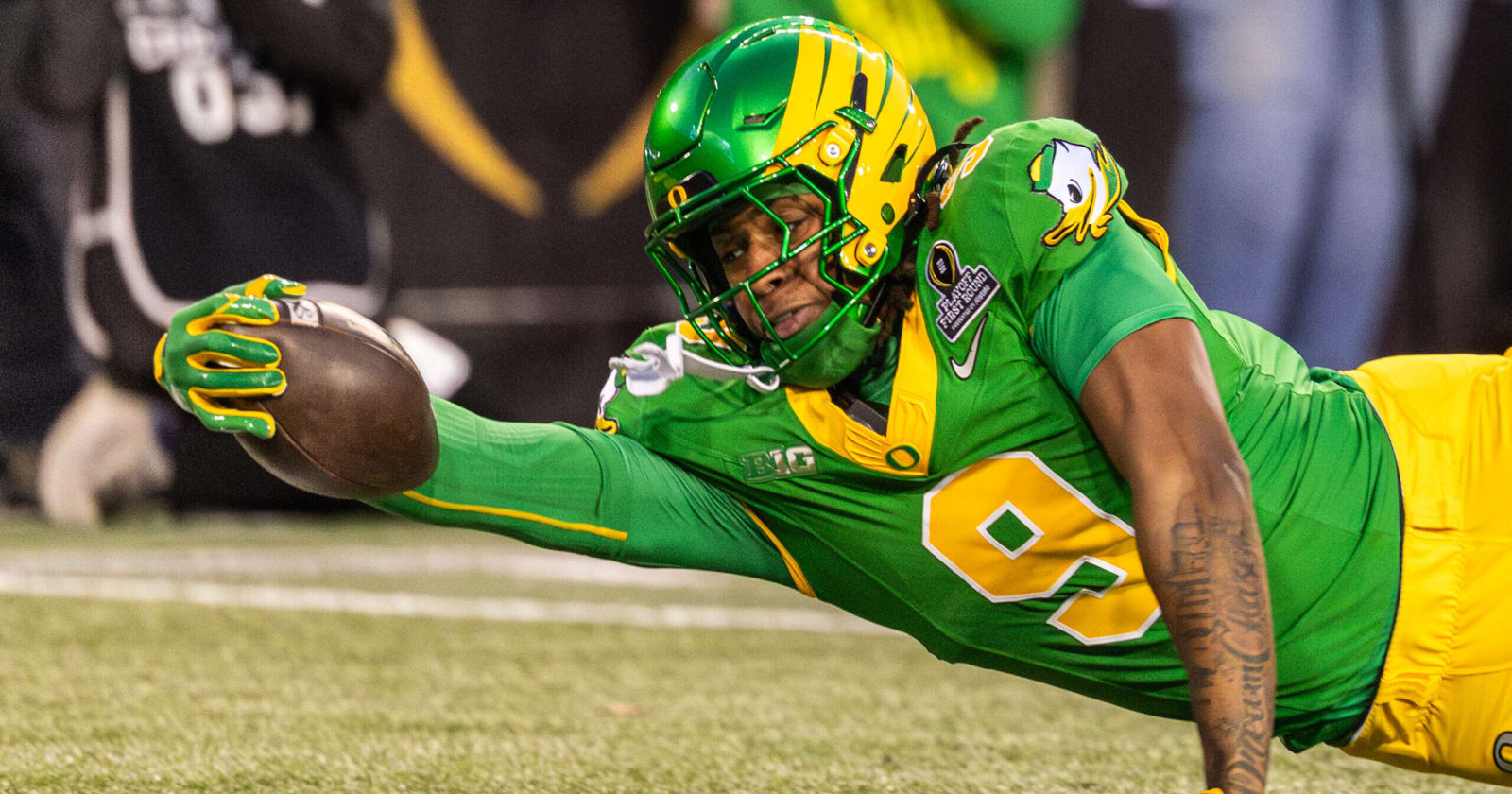 By the numbers: A tale of two halves for Oregon against JMU