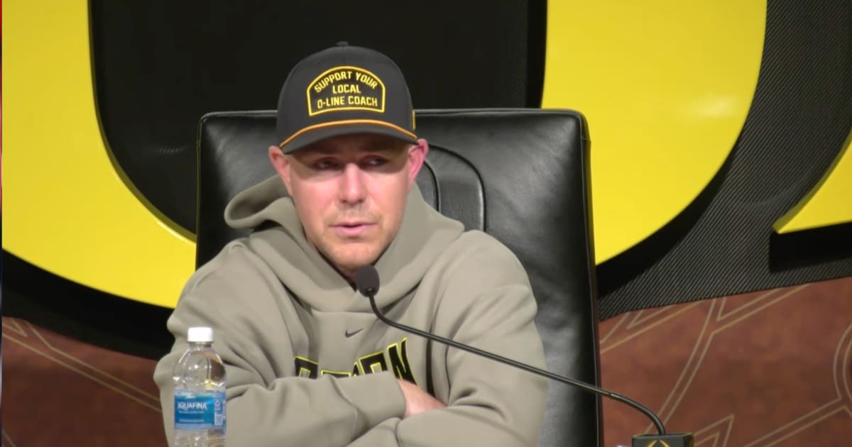 Will Stein shows love to the offensive line after Oregon’s big win