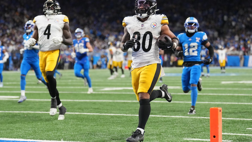 Pittsburgh Steelers outlast Detroit Lions 29-24 in wild finish