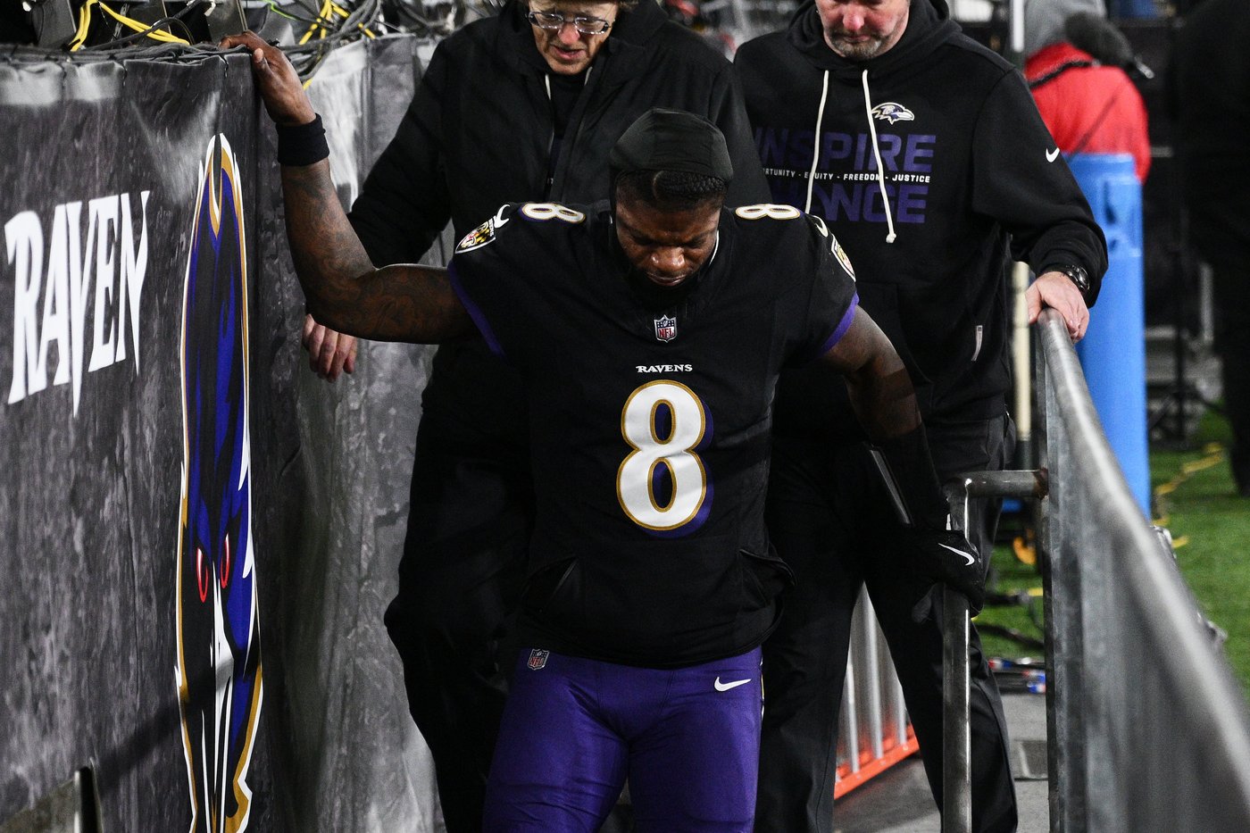 Ravens rule Lamar Jackson out for Saturday night's must-win game at ...