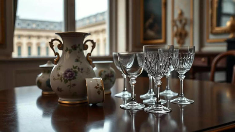 French presidential palace robbery: From saucepans to champagne cups ...