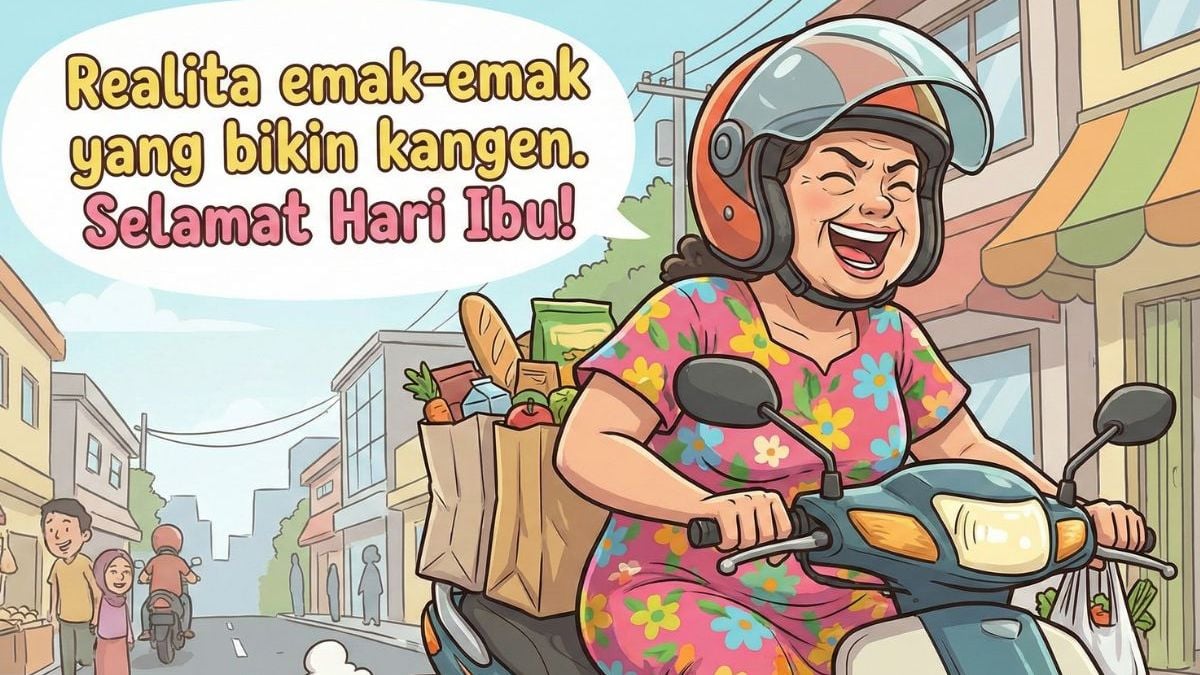 Pinggirkan tisu! Ini 15 ucapan Hari Ibu 2025 versi lucu dan realita ...