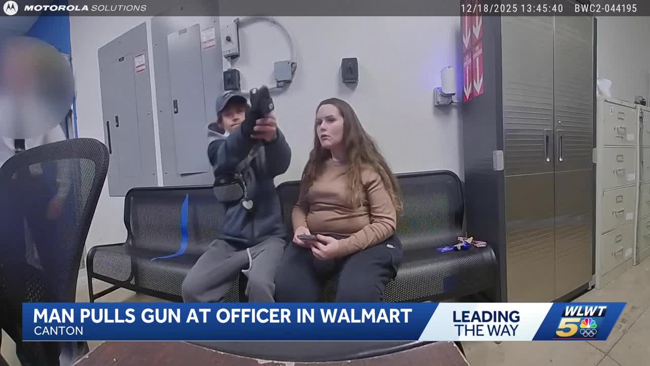 Watch: Body camera video shows heart-stopping moment that man pulls gun ...