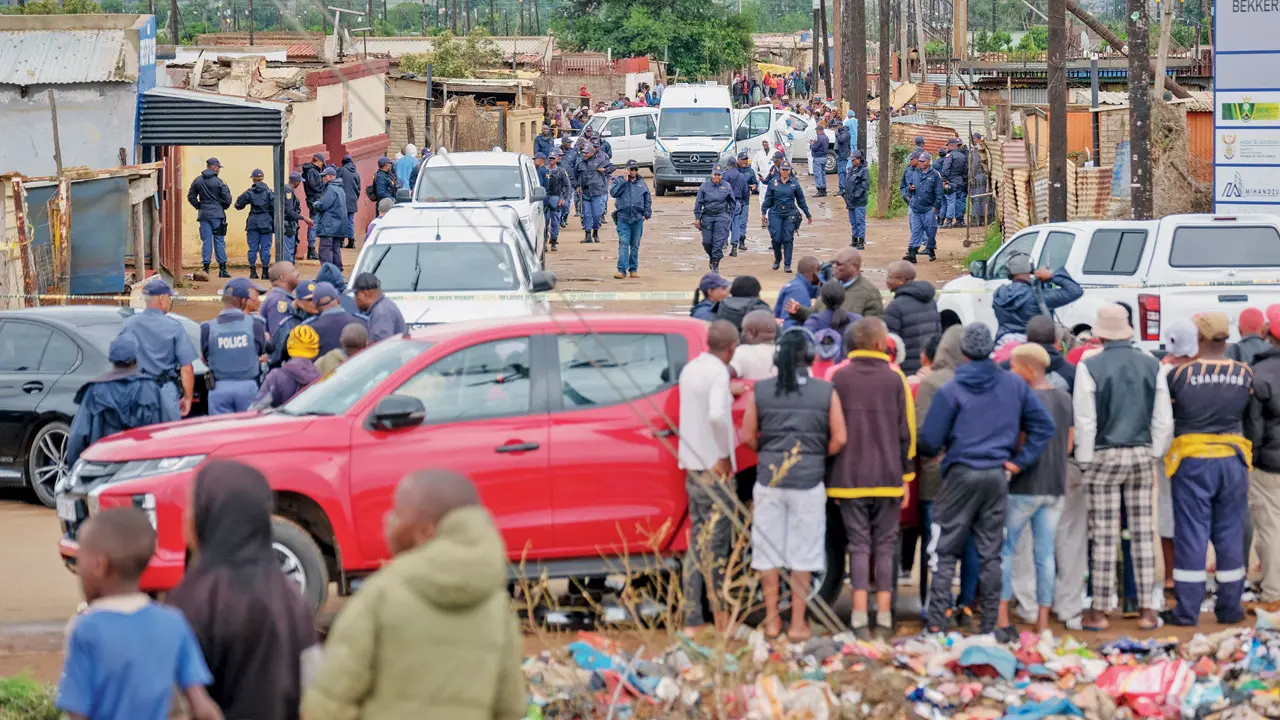 Nine killed, 10 wounded in South African pub shooting