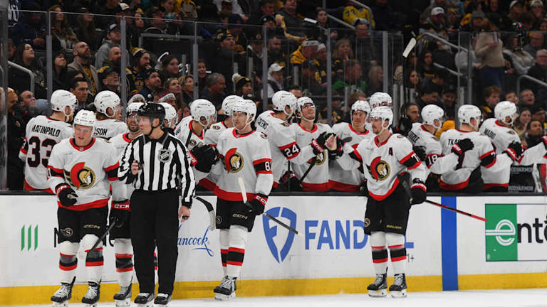 Senators complete dominating season series with thorough beatdown of Bruins