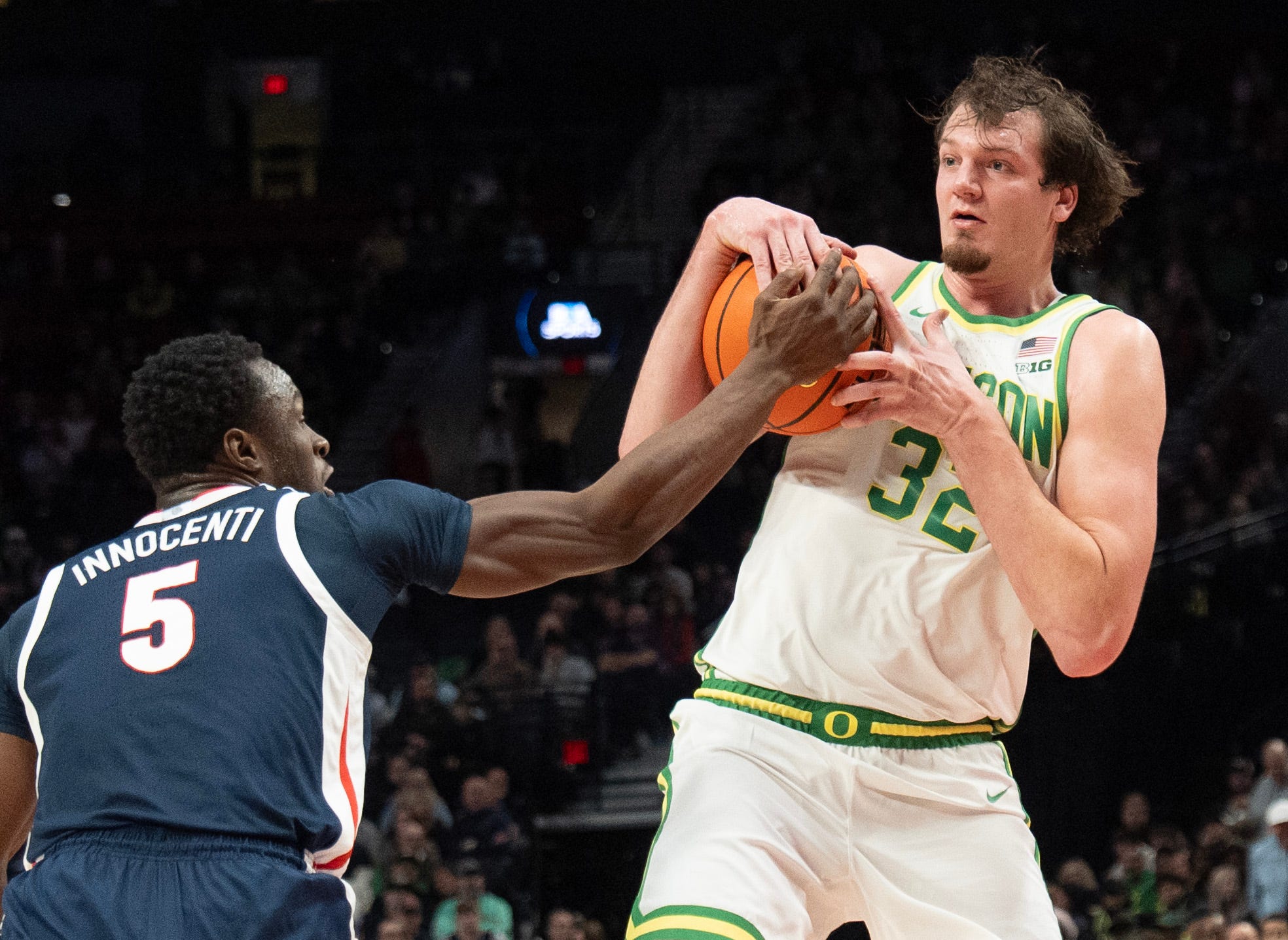 Oregon loses to Gonzaga despite Nate Bittle's impressive performance