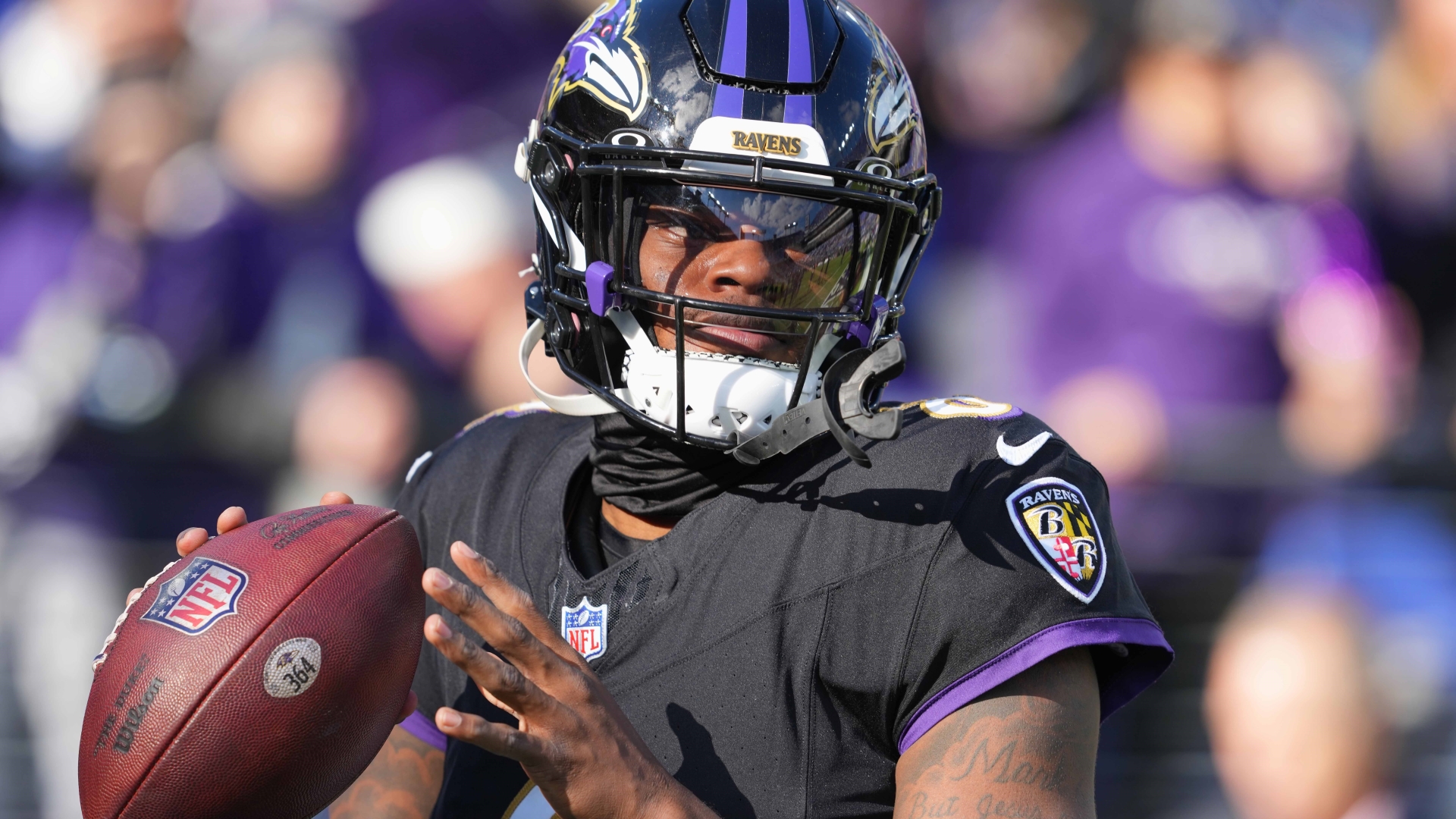 Lamar Jackson injury: Ravens QB questionable to return vs. Patriots